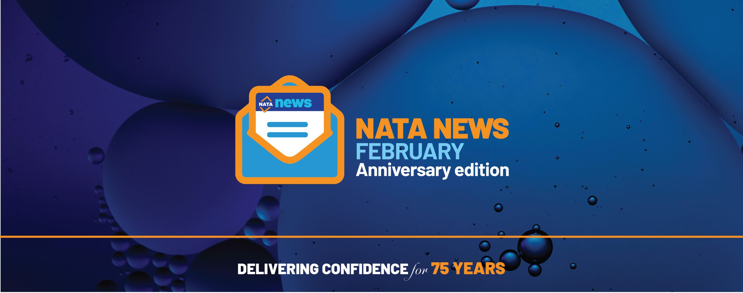 February 2022. Special 75th anniversary issue of NATA News - NATA