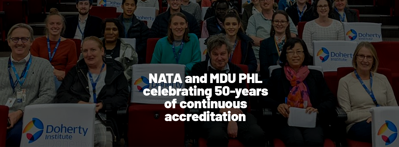 NATA and MDU PHL celebrating 50-years of continuous accreditation - NATA